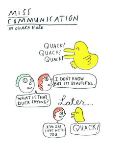 Miss Communication | Cartoons | Feathertale